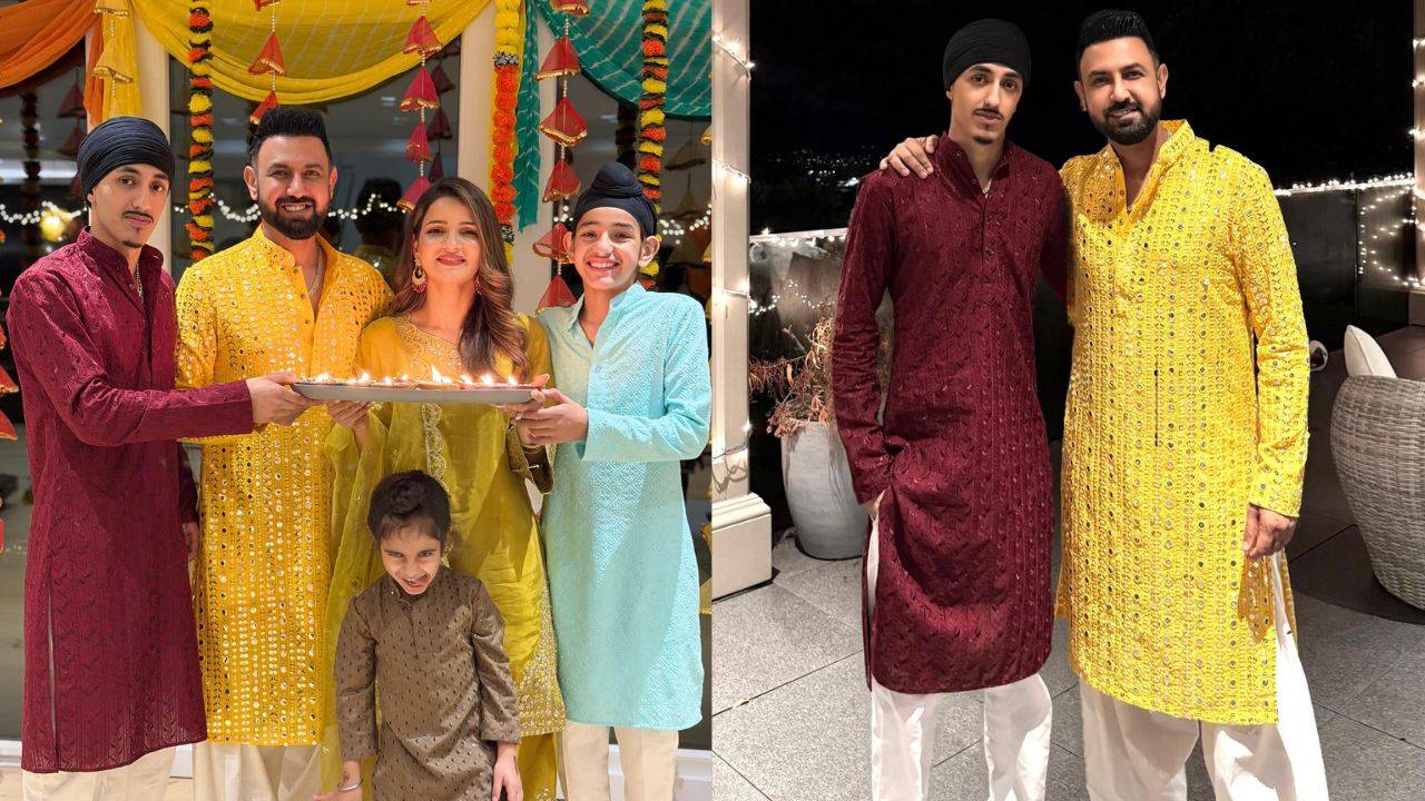 Gippy Grewal's elder son Ekam Grewal's birthday is today, the singer ...